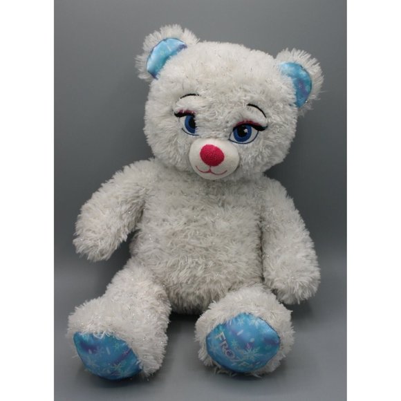 Build-A-Bear | Toys | Buildabear Frozen Elsa 6 White Teddy Bear Plush ...